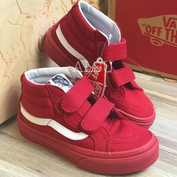 Vans | Shoes | Vans Sk8mid Reissue V Mono Chili Pepper Kids | Poshmark